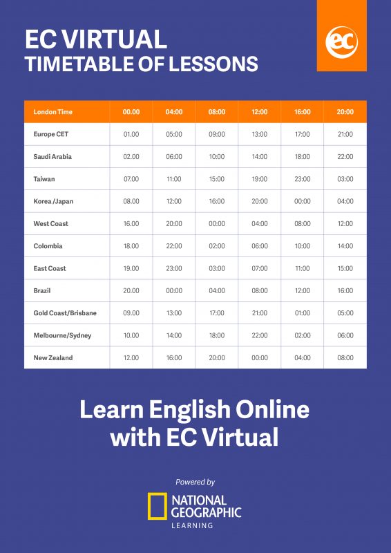 timetable_of_lessons_ec_virtual - Learning Curve